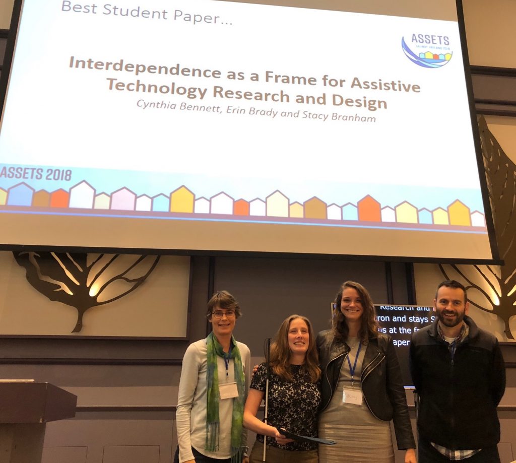 Professor Branham Highlights “Interdependence” for Assistive Technology ...